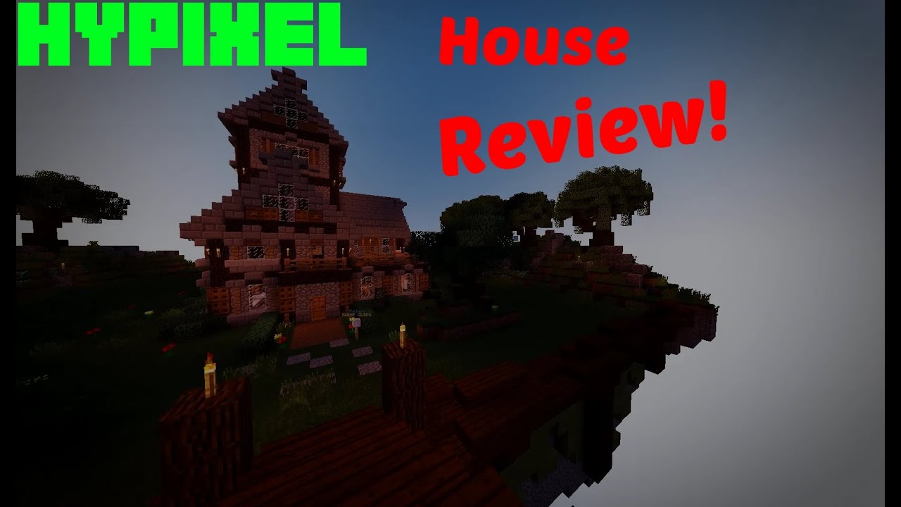 [Minecraft] Hypixel House Review! - YouTube