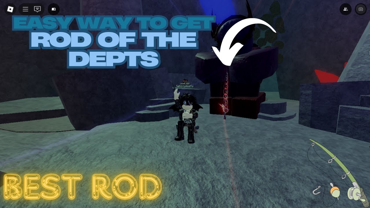 [FISCH]How to get the rod of the depts easy way - YouTube