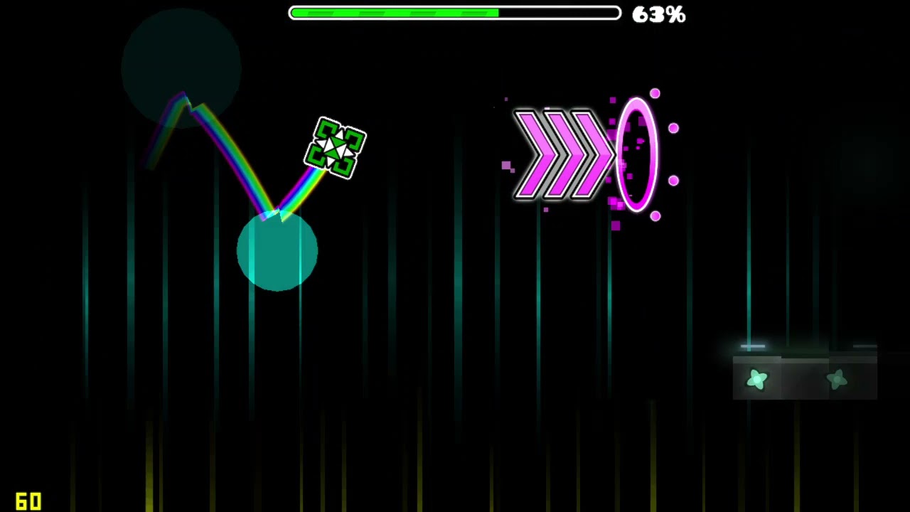 Geometry Dash 幾何衝刺: Ping Pong By AleXins 100% (3 coins) (Daily level ...