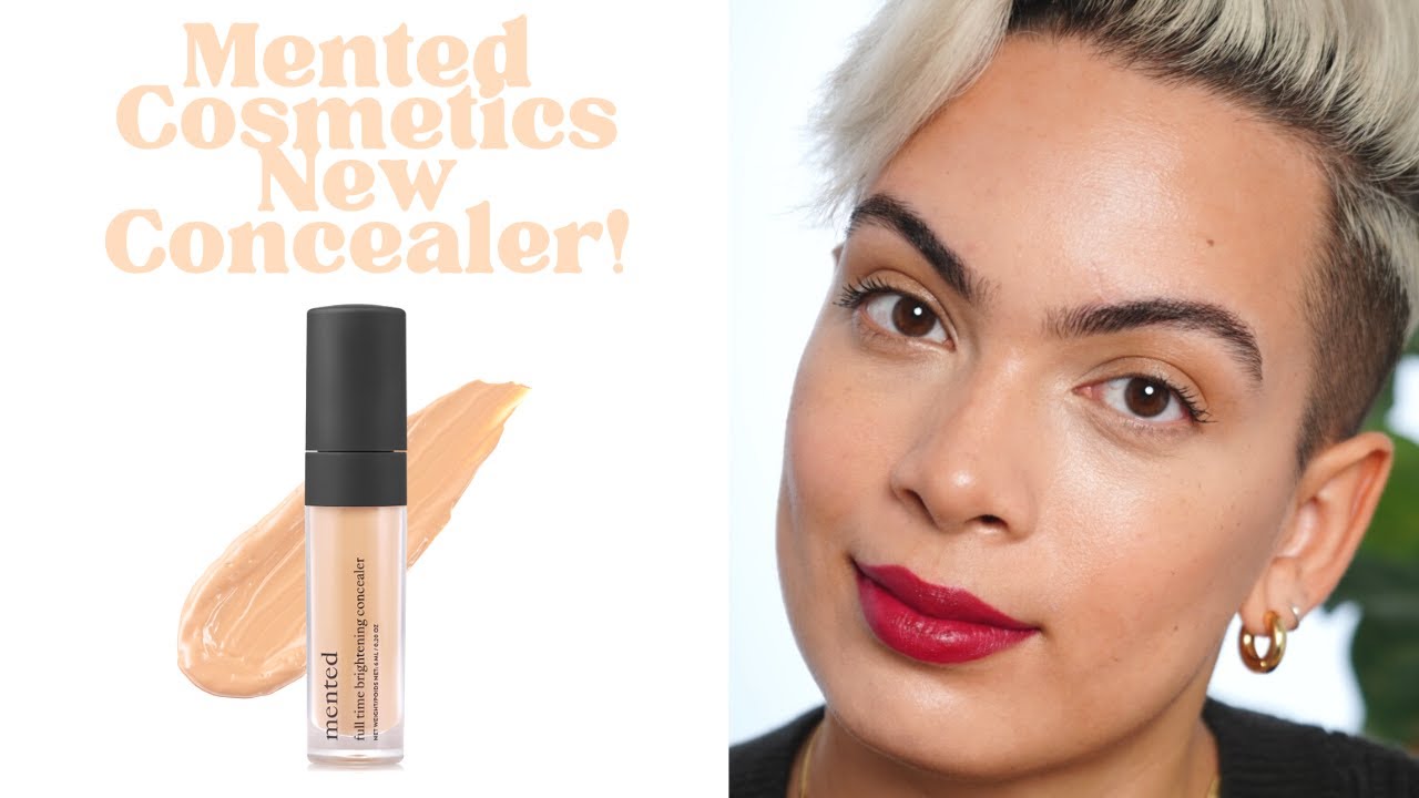 Mented Cosmetics New Full Time Brightening Concealer - YouTube