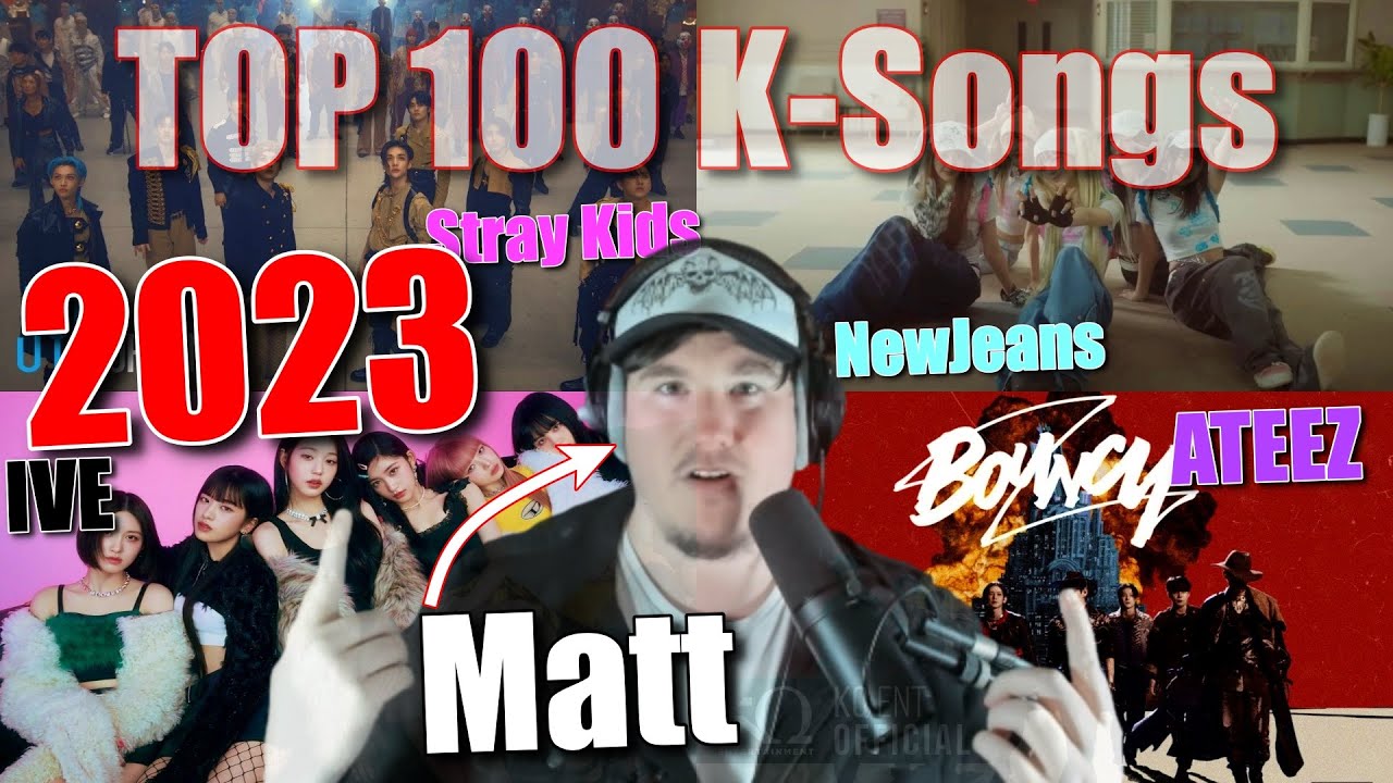 Matt's TOP 100 KPOP/KOREAN SONGS OF 2023! - YouTube