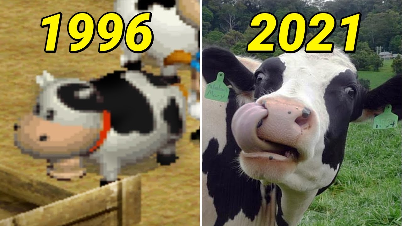 Evolution of COW in Games (1996-2021) - YouTube