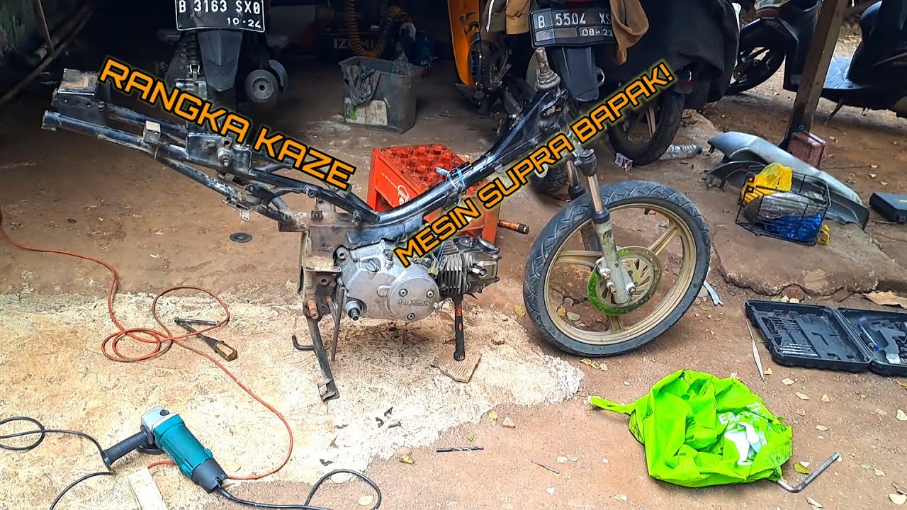 part 2 || KAZE MURTAD GANTI MESIN SUPRA BAPAK || KAZE MENOLAK BOROS BBM ...