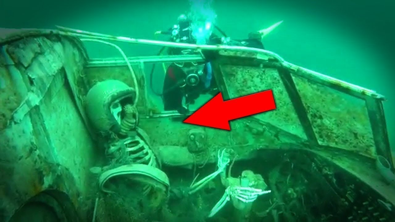 10 Bizarre Things Found Underwater Nobody Can Explain! - YouTube