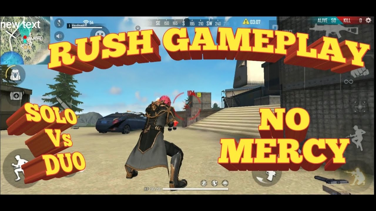 Blood mask@1 || SOLO VS DUO GAMEPLAY || RUSH GAMEPLAY || PRO SKILLS ...