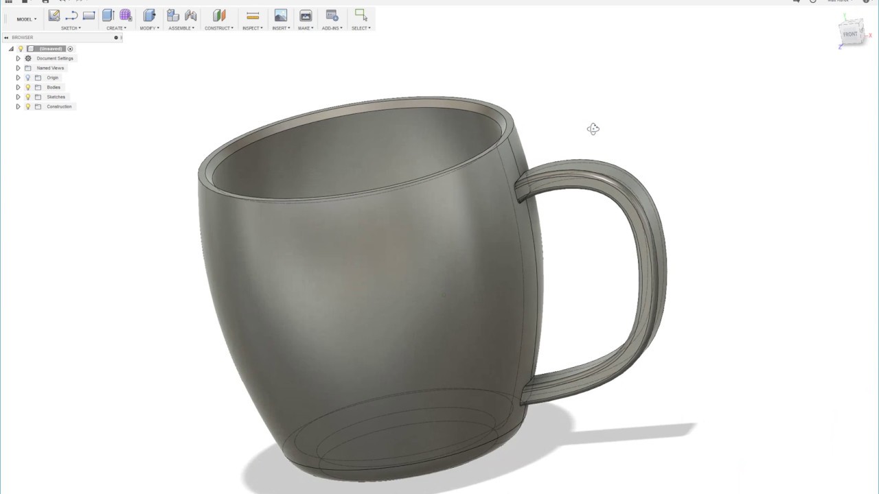 How to Use Sweeps in Fusion 360 - YouTube