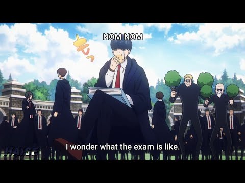 Mash Burnedead Ace The Easton Magic Academy Exams | Mashle : Magic And ...