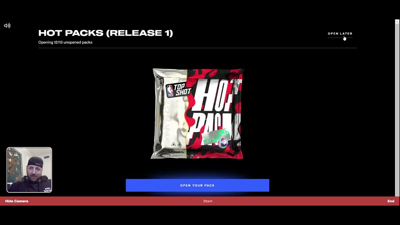 NBA Top Shot Hot Packs! Real reaction *70% LOSS! think twice! S4 newest ...