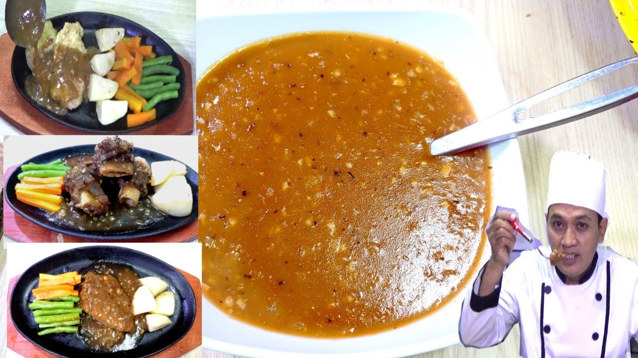 RESEP SAUS STEAK SEPERTI STEAK MUN-MUN || BISA UNTUK STEAK DAGING, IKAN ...