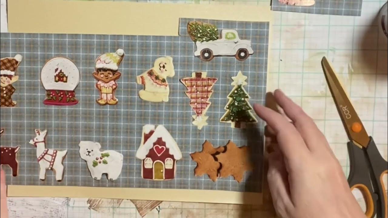 Christmas Cookie Paper Clip Page Toppers/ Super Easy and Nearly Free ...
