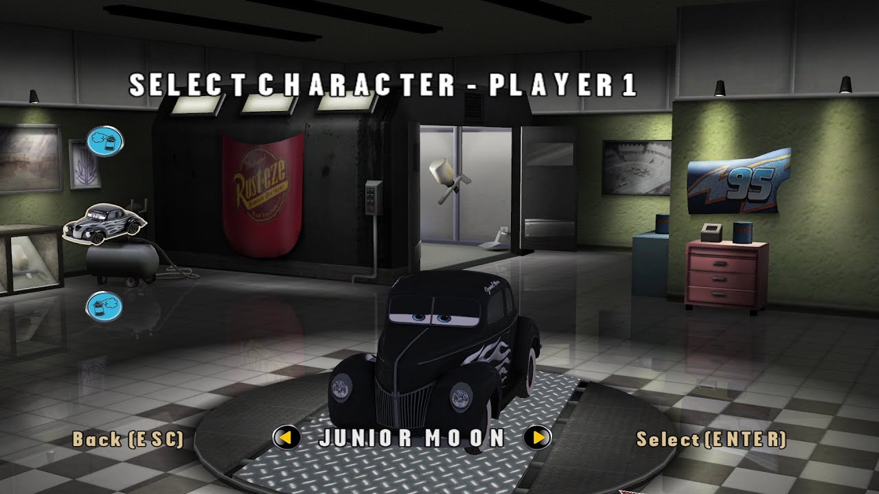 Cars: Ultimate Edition: Hot Rod Junior Moon - YouTube