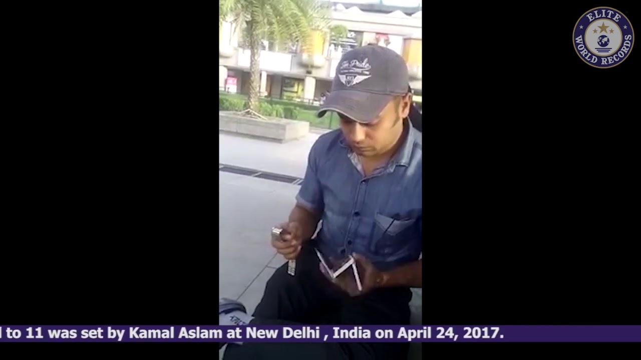 Most Number of One Handed Three Packet Triple Card Cuts in 30 Seconds ...