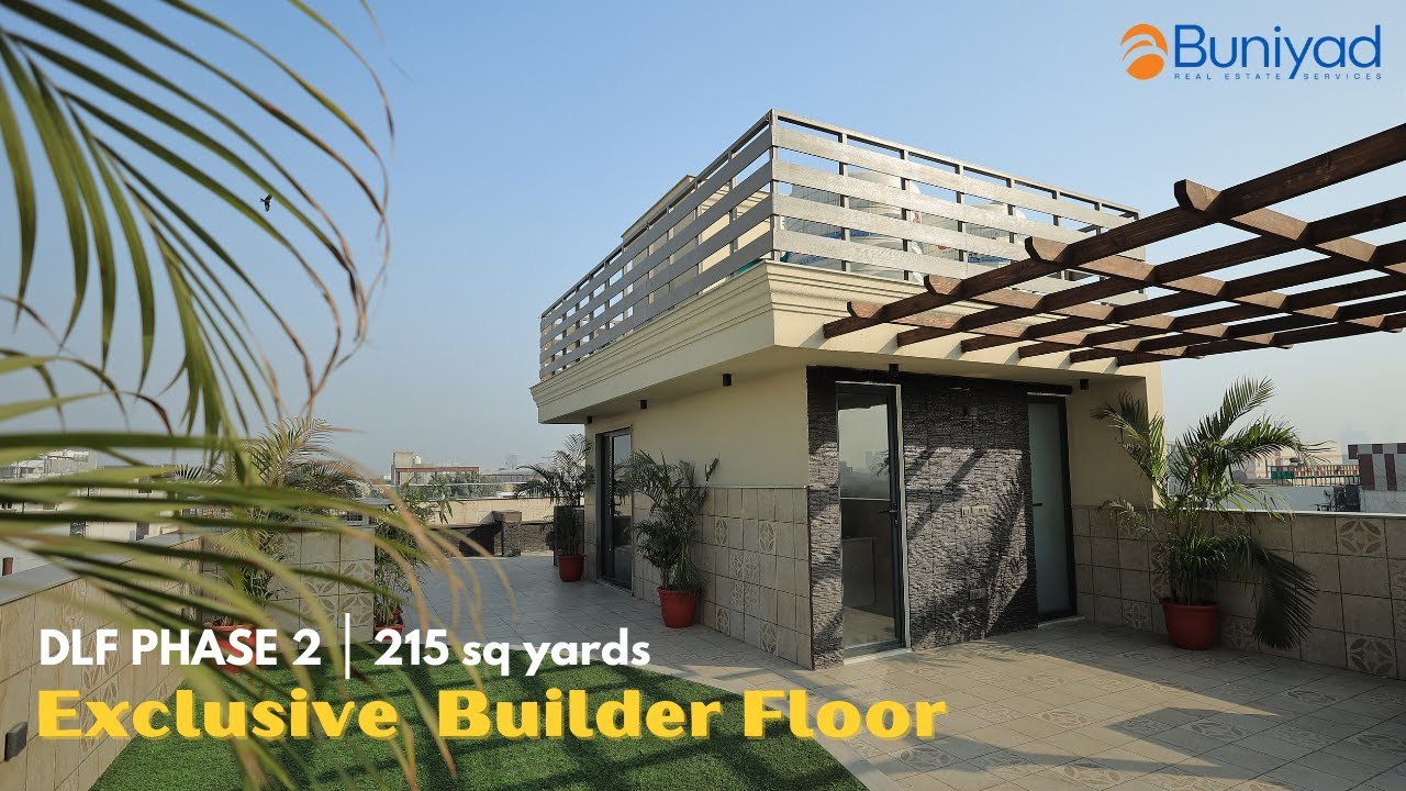 Stunning 3 BHK Builder Floor in DLF Phase 2 | Gurgaon - YouTube