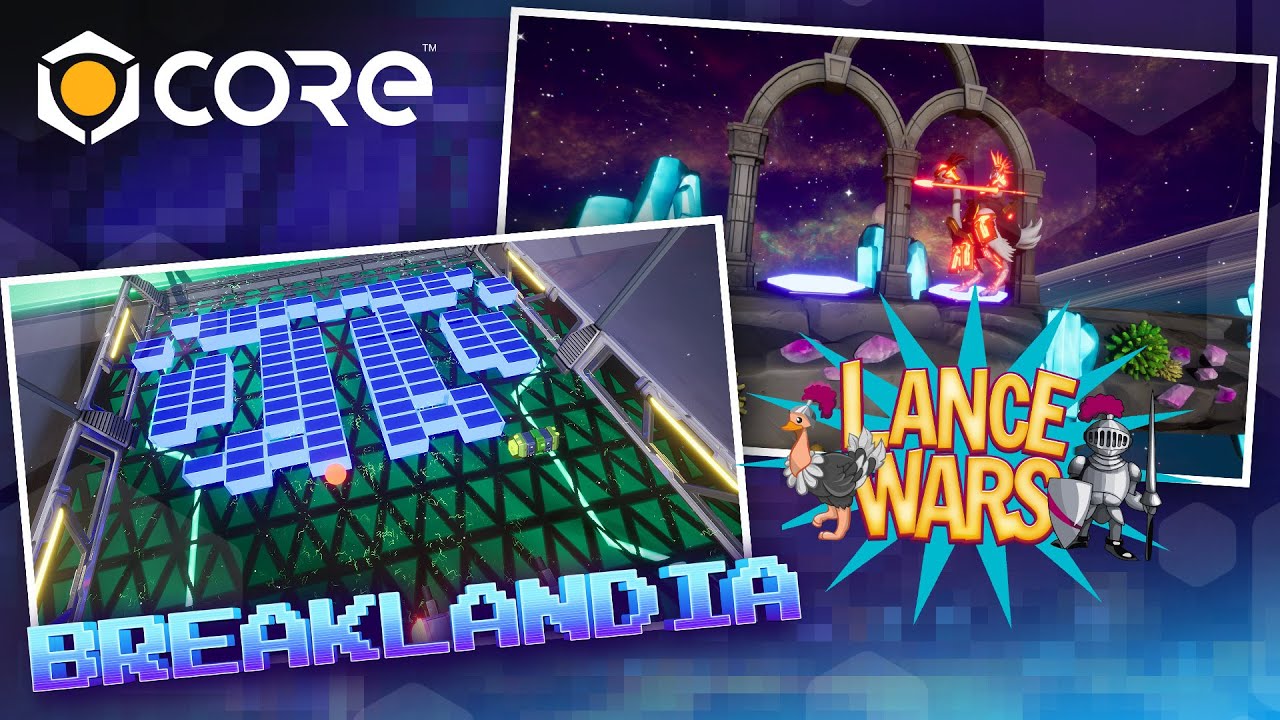 Classic arcade games have been reimagined in Core - YouTube