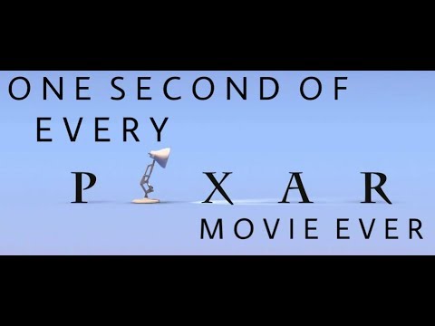 One Second of Every Pixar Movie - YouTube