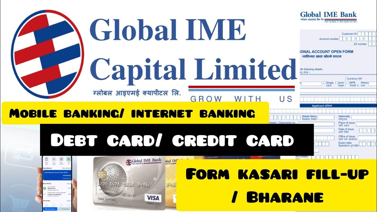 Global IME Bank Form Fill-Up | Mobile Banking, Debit Card & Internet ...