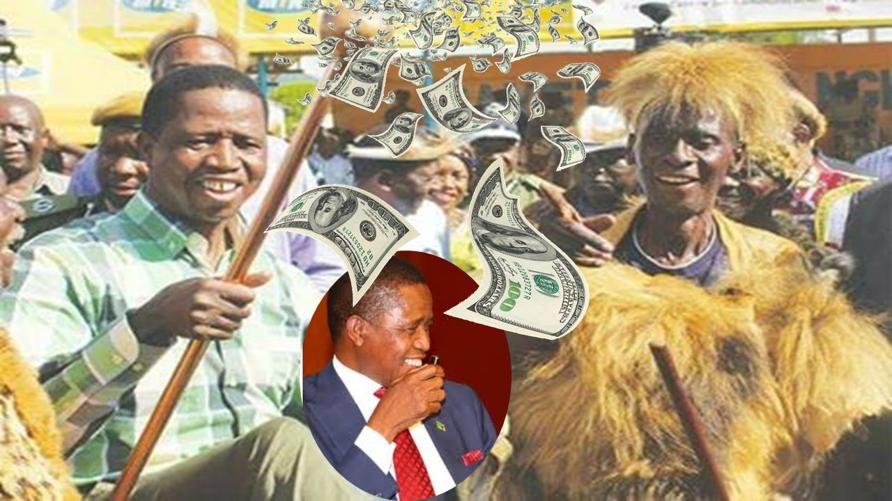 Edgar Lungu Pays Chief Mpezeni of the Ngoni People a Visit at His ...