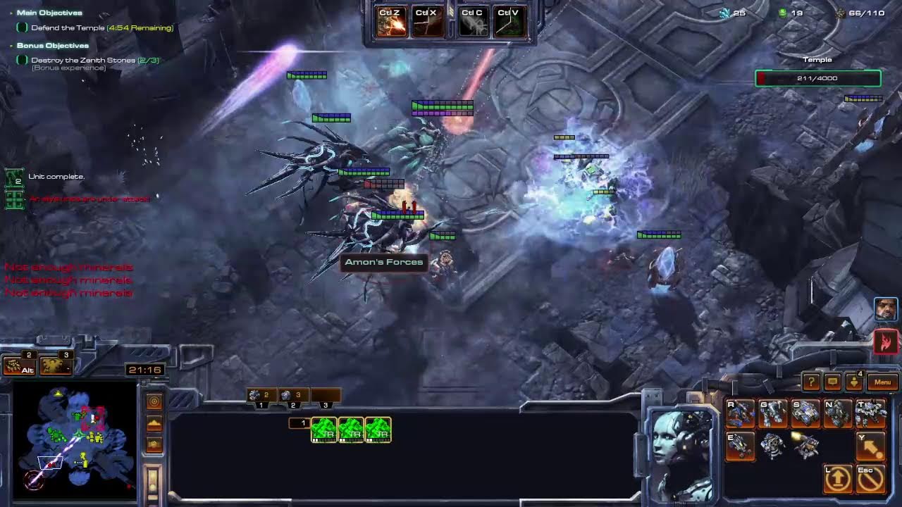 SC2 coop Leveling Swann P0 level 7 - YouTube