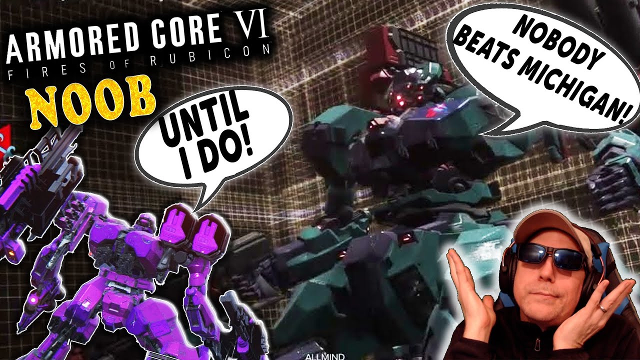 How to BEAT G1 Michigan of the Red Guns! - Armored Core 6 Boss Battle ...
