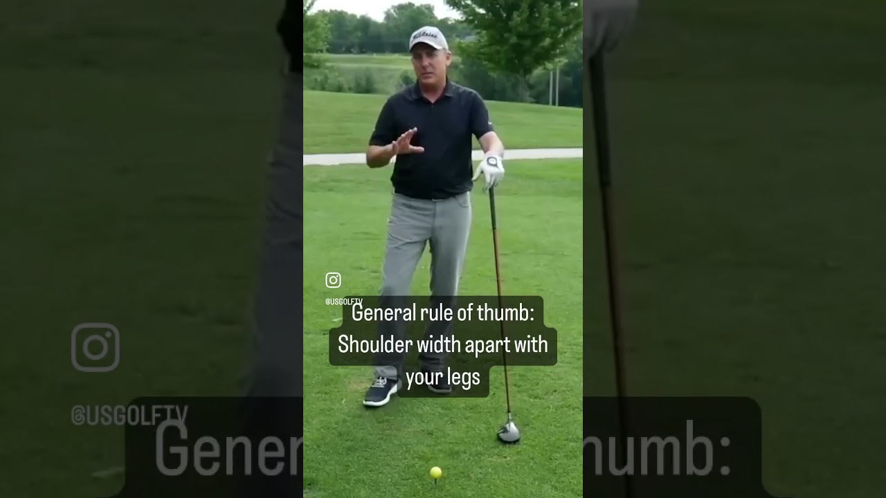 Shoulder Width Apart Golf