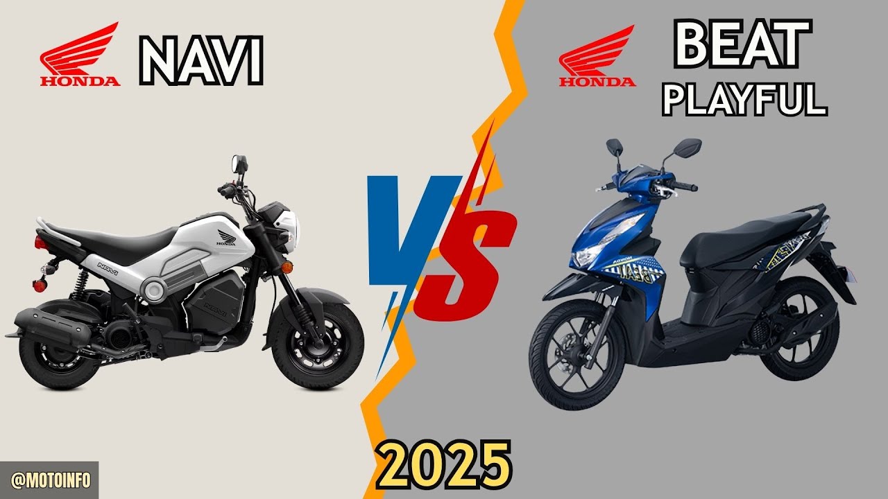 Honda Navi vs Honda Beat Playful 2025 – Price, Specs & Features ...