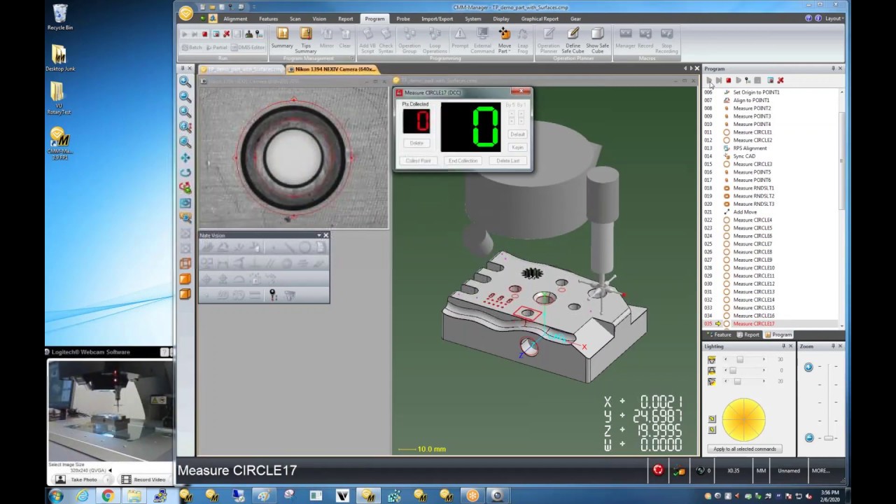 CMM-Manager Nikon iNexiv weekly demo recap - YouTube