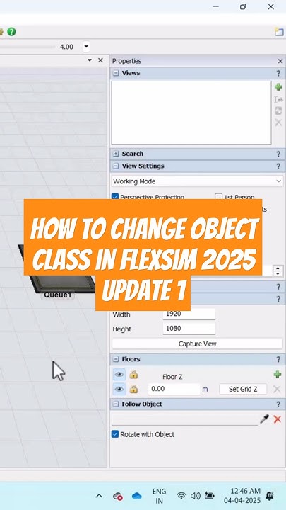 How to Change the Class of an Object in FlexSim 2025 Update 1 - YouTube