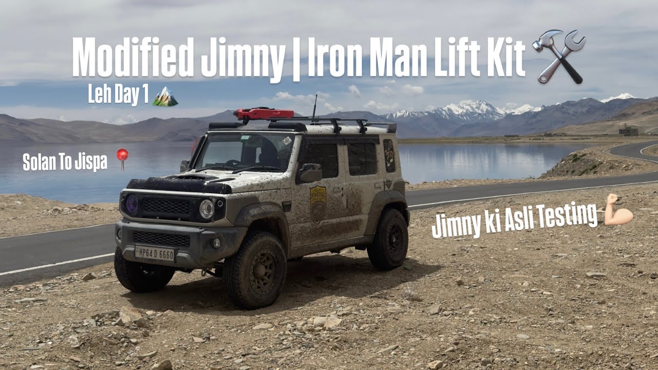 Modified Jimny | Leh Day 1 | Iron Man Suspension 🔥🛠️ #jimny #4x4 # ...
