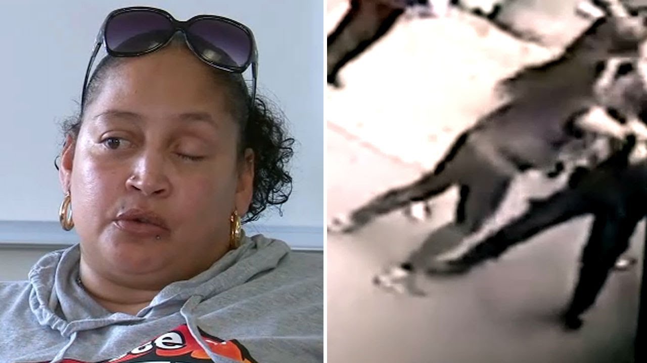 Woman who had eye gouged in NYPD arrest wants charges dropped - YouTube