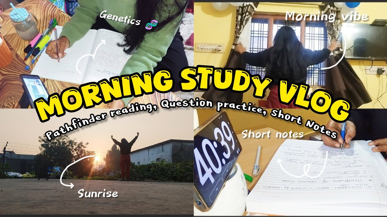 Winter Morning Study Routine 💌 A morning in my life🌺 A random day # ...
