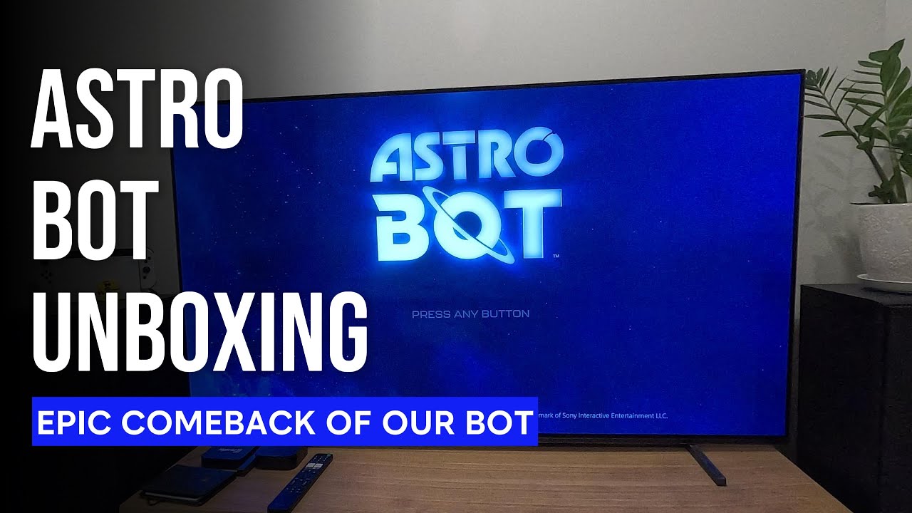Unboxing & First Look: Astro Bot Gameplay - Level 1 Adventure 🎮🤖 - YouTube