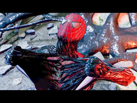 Marvel's Spider-Man 2 - Raimi's Spider-Man Removes The Symbiote - YouTube