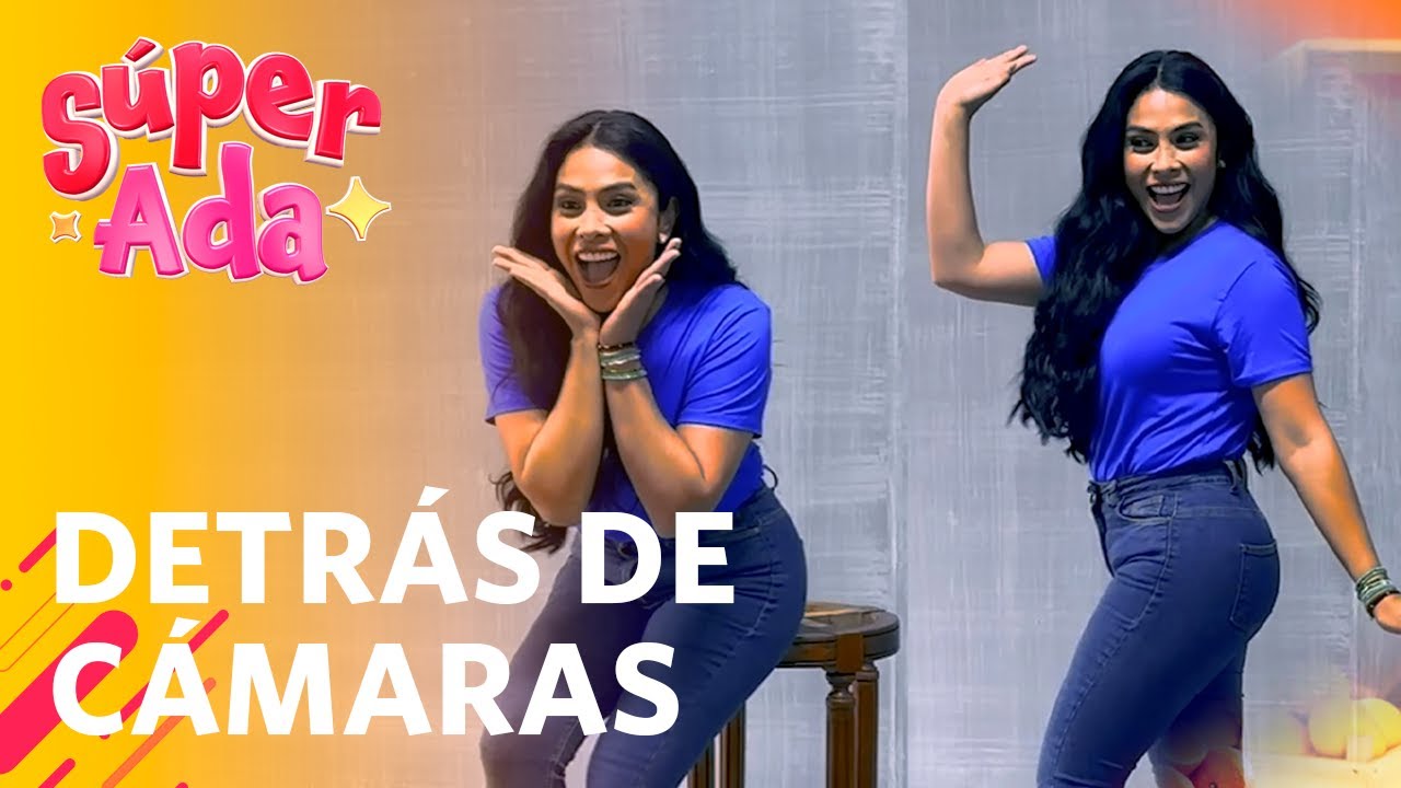 Súper Ada: Detrás de cámaras de la sesión de fotos (EXCLUSIVO) - YouTube