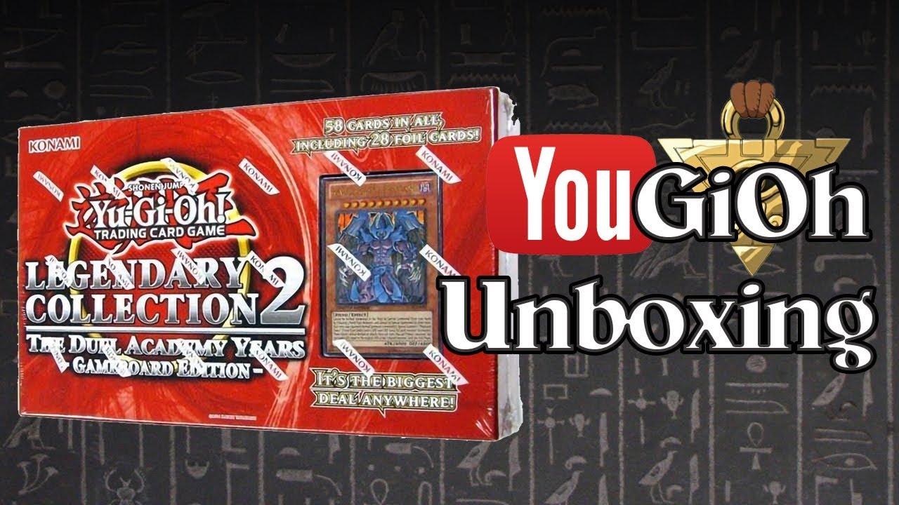 YuGiOh Legendary Collection 2 Unboxing - Gameboard Edition - YouTube