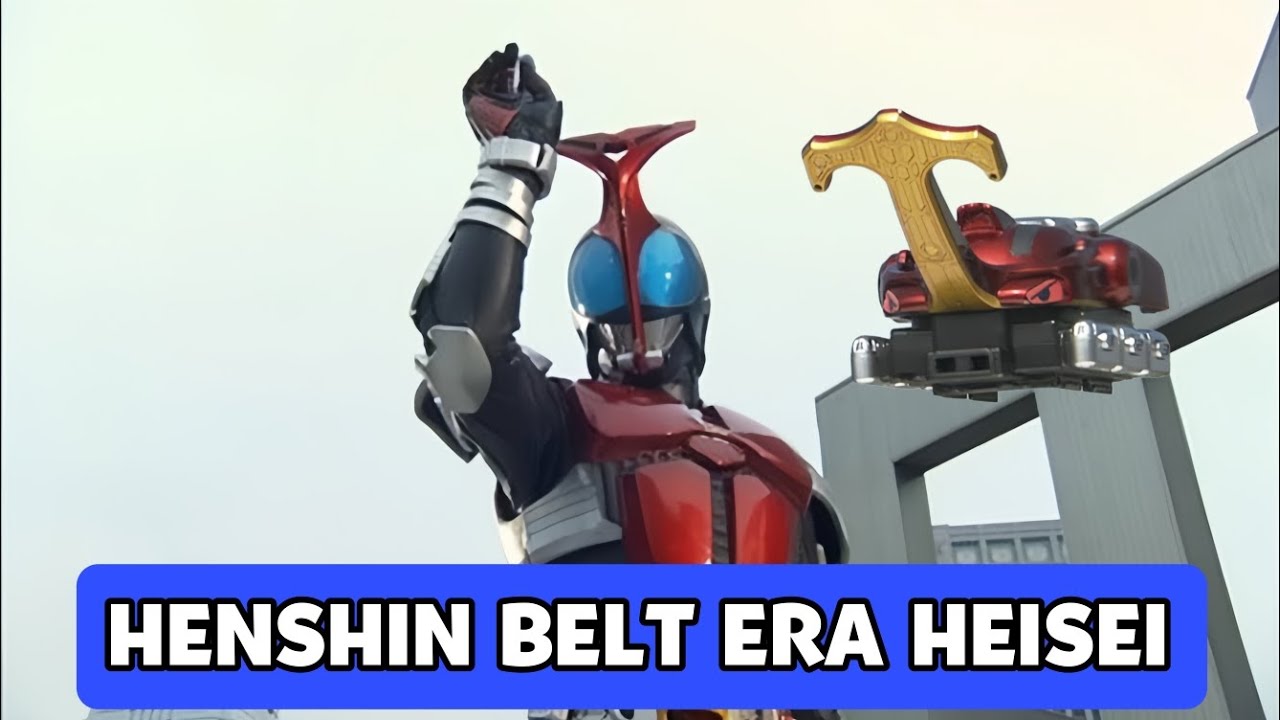 Henshin Belt Era Heisei paling Epik dan juga Ikonik di setiap Kamen ...