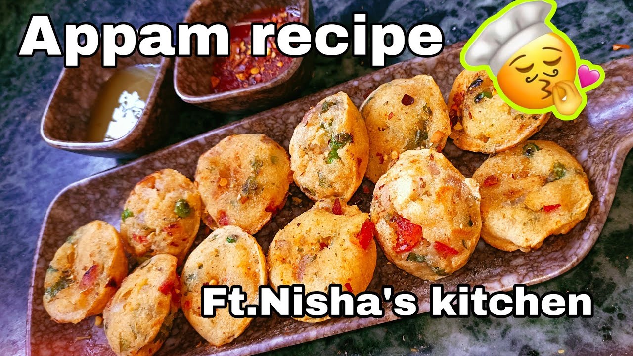 Appam recipe | Nisha's kitchen recipe | सूजी का झटपट हेल्दी और आसान नाश्ता | #appamrecipe ...