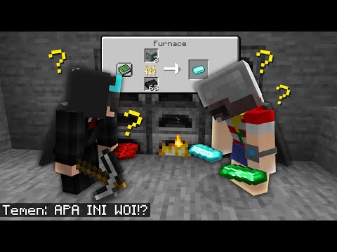 Aku Bikin Temen ku Pusing dengan Minecraft ini .. (TERKUTUK)