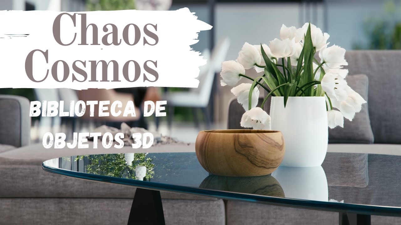 Chaos Cosmos - Biblioteca de Contenido 3d para V-ray - YouTube