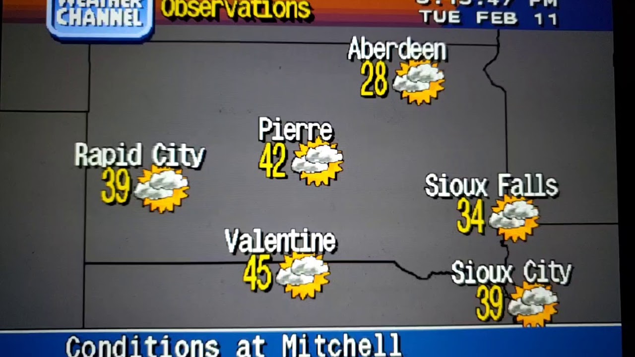 WeatherStar 4000 Simulator Feb. 11, 2020 part 2(23) - YouTube