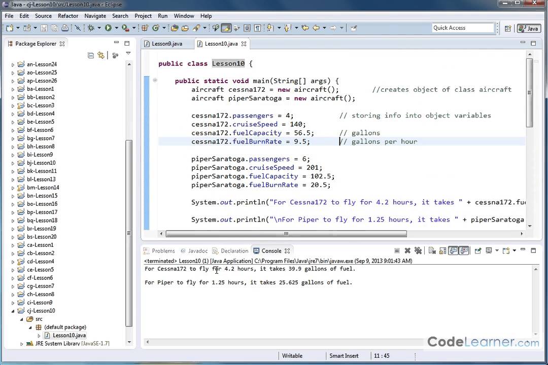 Mastering Java, Vol 3 Lesson 10 Adding A Constructor To A Class - YouTube