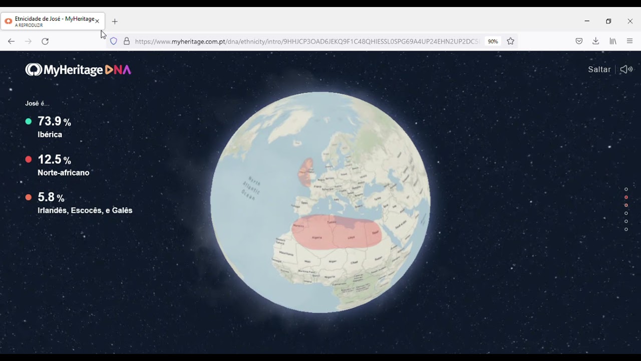 My Heritage DNA Results - From Northern Portugal - YouTube