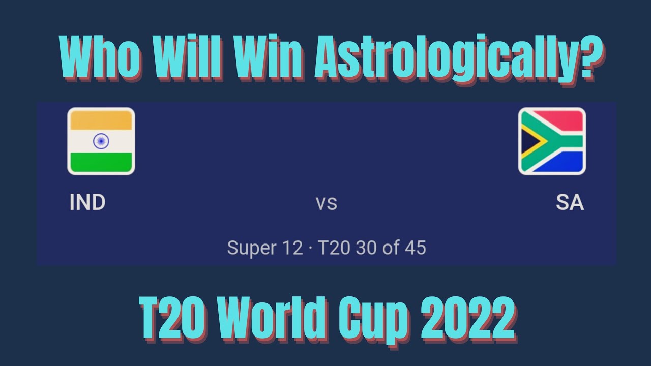 India vs South Africa? Who will win? | Astrological Prediction - YouTube