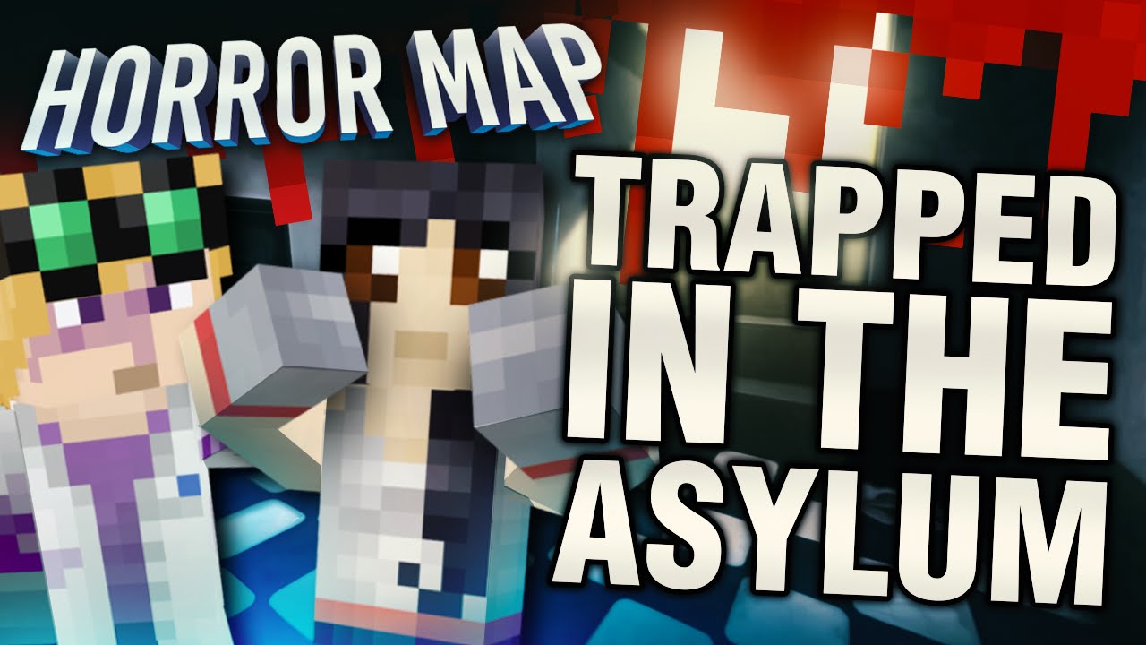 MINECRAFT HORROR MAP: Black Light - Trapped In The Asylum! - YouTube