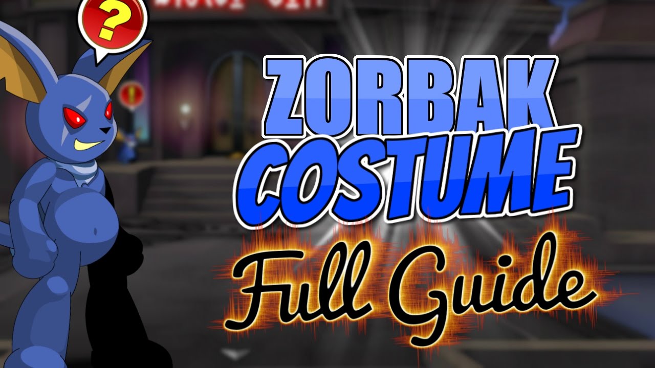 ZORBAK COSTUME! AWESOME ARMOR SET FREE!!! (+HOUSE ITEM) AQW ...