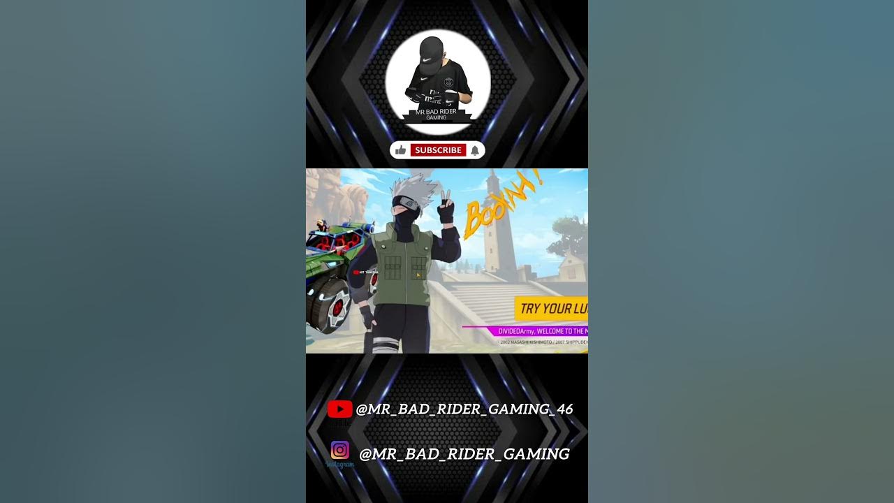 🥷🏻 Kakashi Bandal My Shop ஆ வரப்போகுது 🥳 #mr_bad_rider_gaming #shortsfeed #shorts #kakashi ## ...