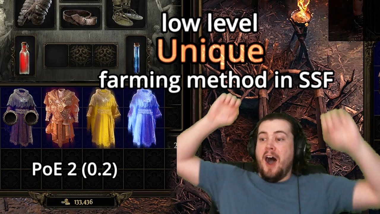 Unique farm for SSF in act 1 (PoE2 0.2) target farm any low level ...