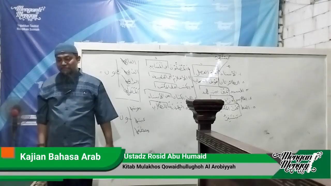 [LIVE] Kajian Bahasa Arab (16/09/2024) | Ustadz Rosid Abu Humaid - YouTube