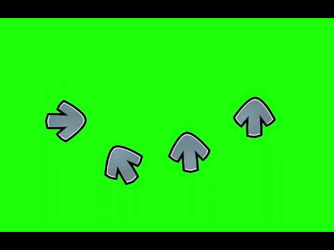 Crazy FNF Arrows Green Screen… - YouTube