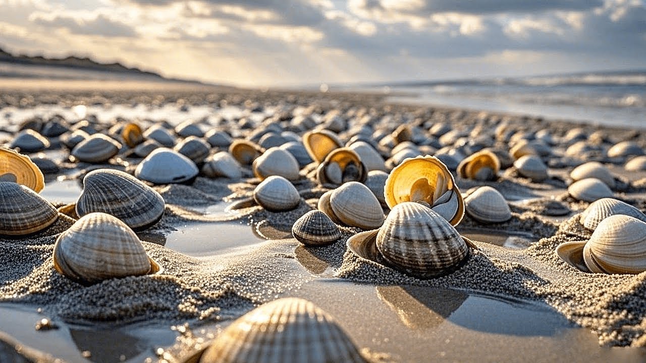 Digging clams is so relaxing. You can never dig enough clams. Today I ...