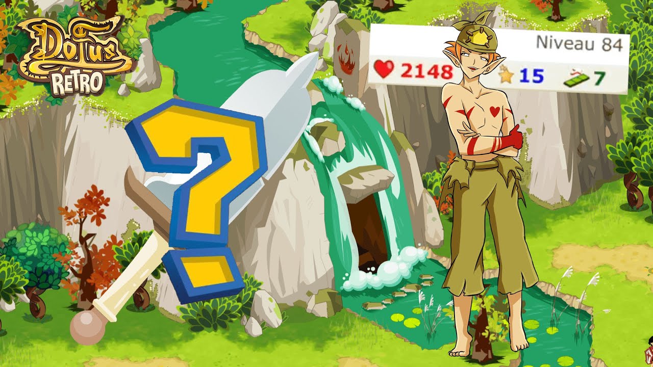 Un Sacri lvl 84 FULL OPTI avec une épée ULTRA RARE 🩸 PVP Dofus Retro ...